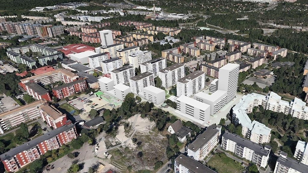 Stora byggplaner i Husby Centrum - P4 Stockholm | Sveriges Radio