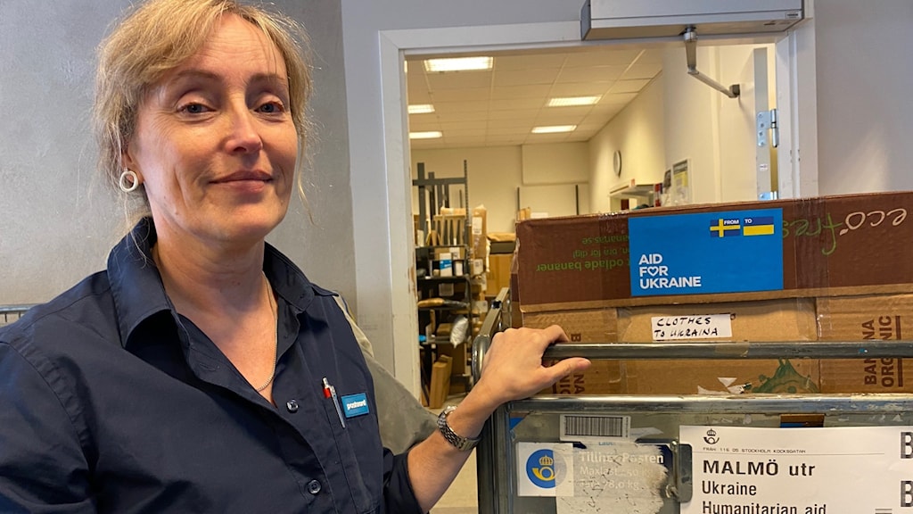 Fortsatt intresse för att hjälpa Ukraina – Postnord: Vi skickar paket ...