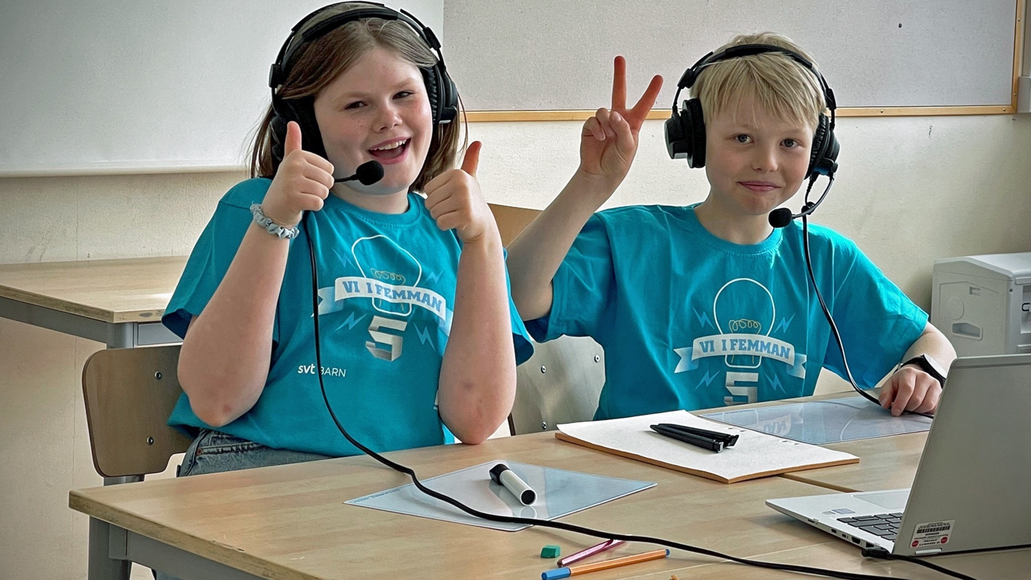 Skarpnäcks skola vidare i första semifinalen i Vi i femman - P4 ...