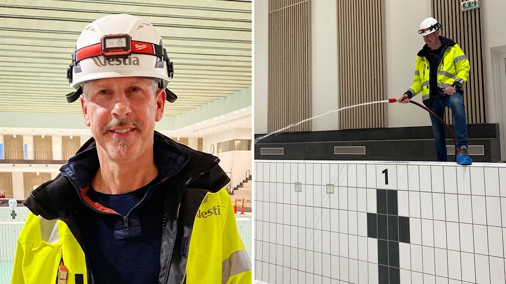Peter fyller Åbybadets nya bassäng – tar över tre veckor: "Två ...