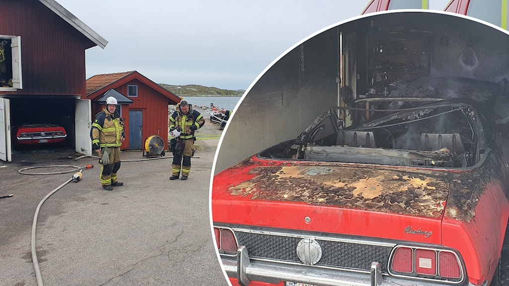 Brand i båthus – klassisk bil utbrunnen - P4 Göteborg | Sveriges Radio