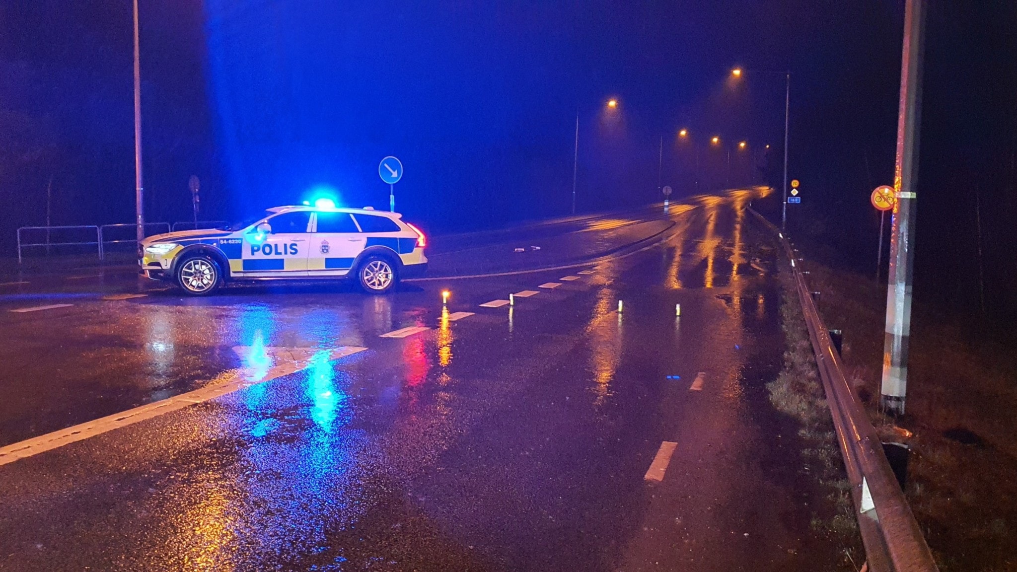Tjörnbron och Angeredsbron stängdes av på grund av olyckor och hårda ...