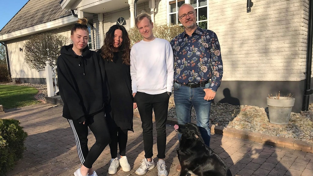 Sölvesborgsfamilj sprider ljus och kärlek i coronavirustider - P4 ...