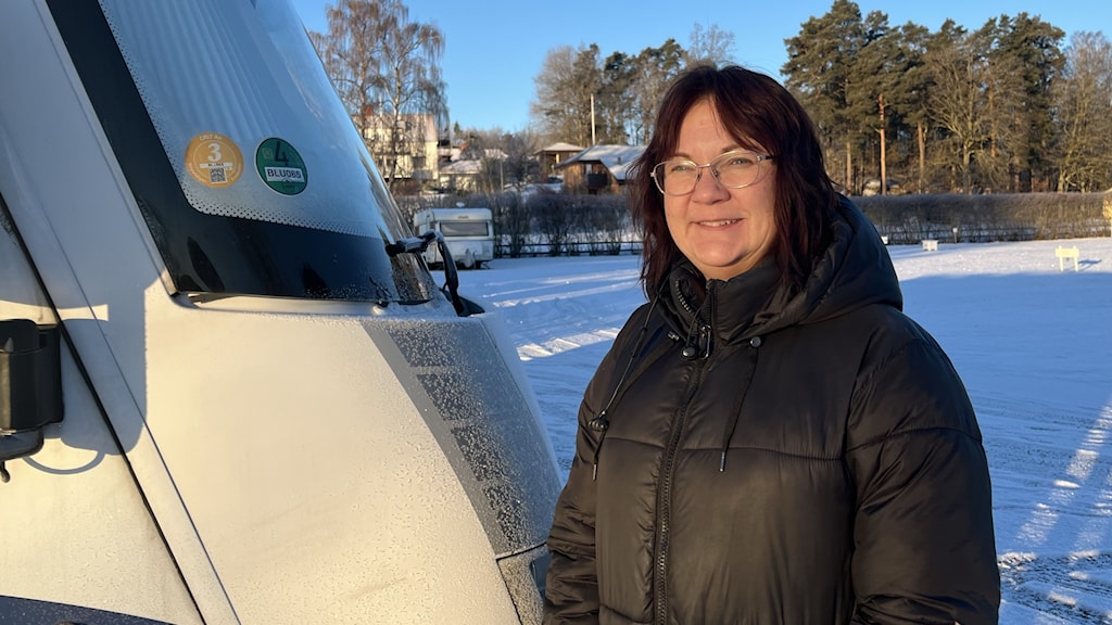 Liselott väljer att campa i 20 minusgrader: ”Nej det är inte kallt ...