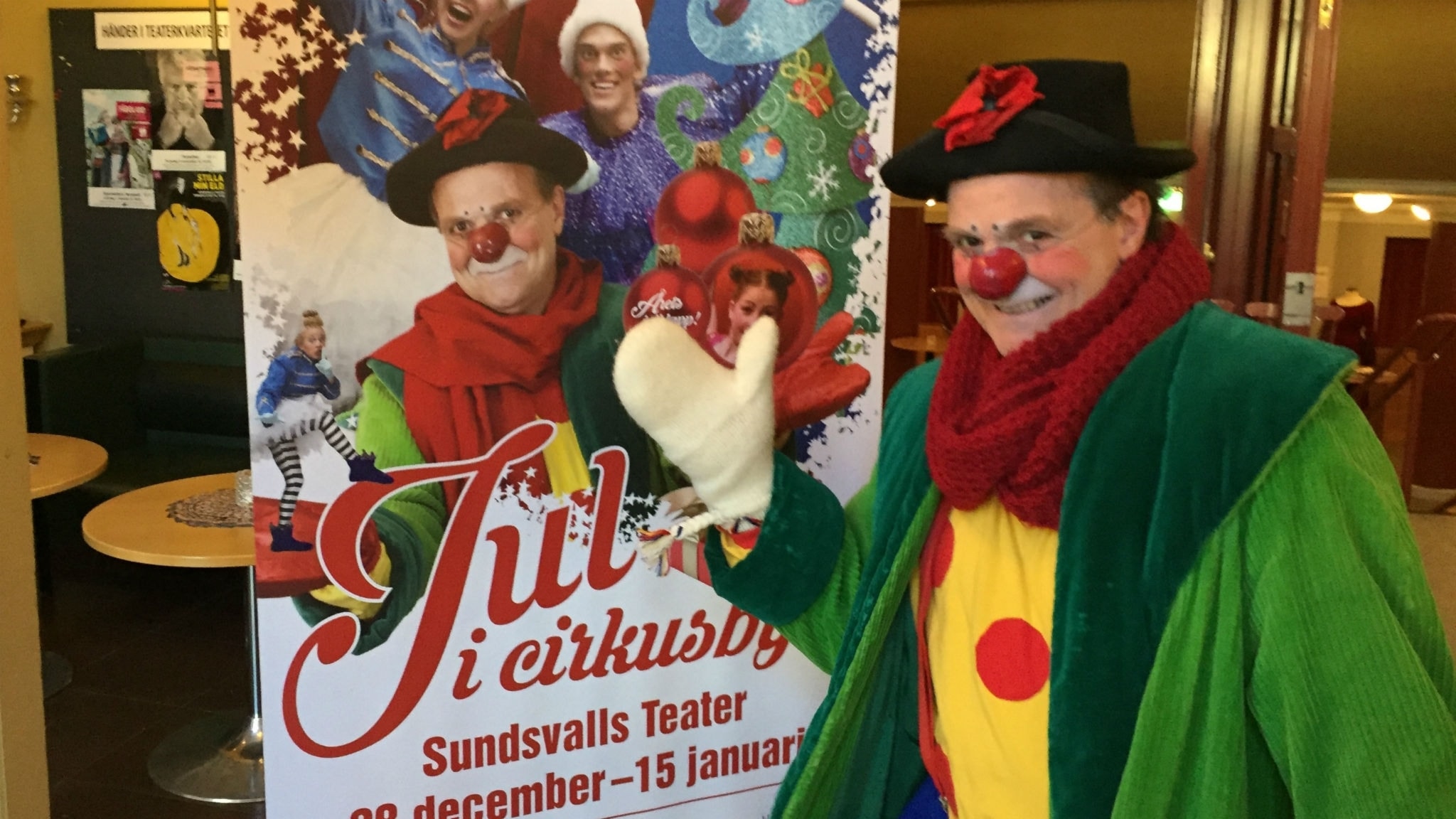 Cirkus Elvira flyttar in i Sundsvalls teater med julföreställning ...