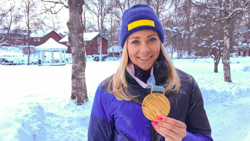 OS-medaljören Frida Hansdotter hyllades i Norberg - P4 Västmanland ...