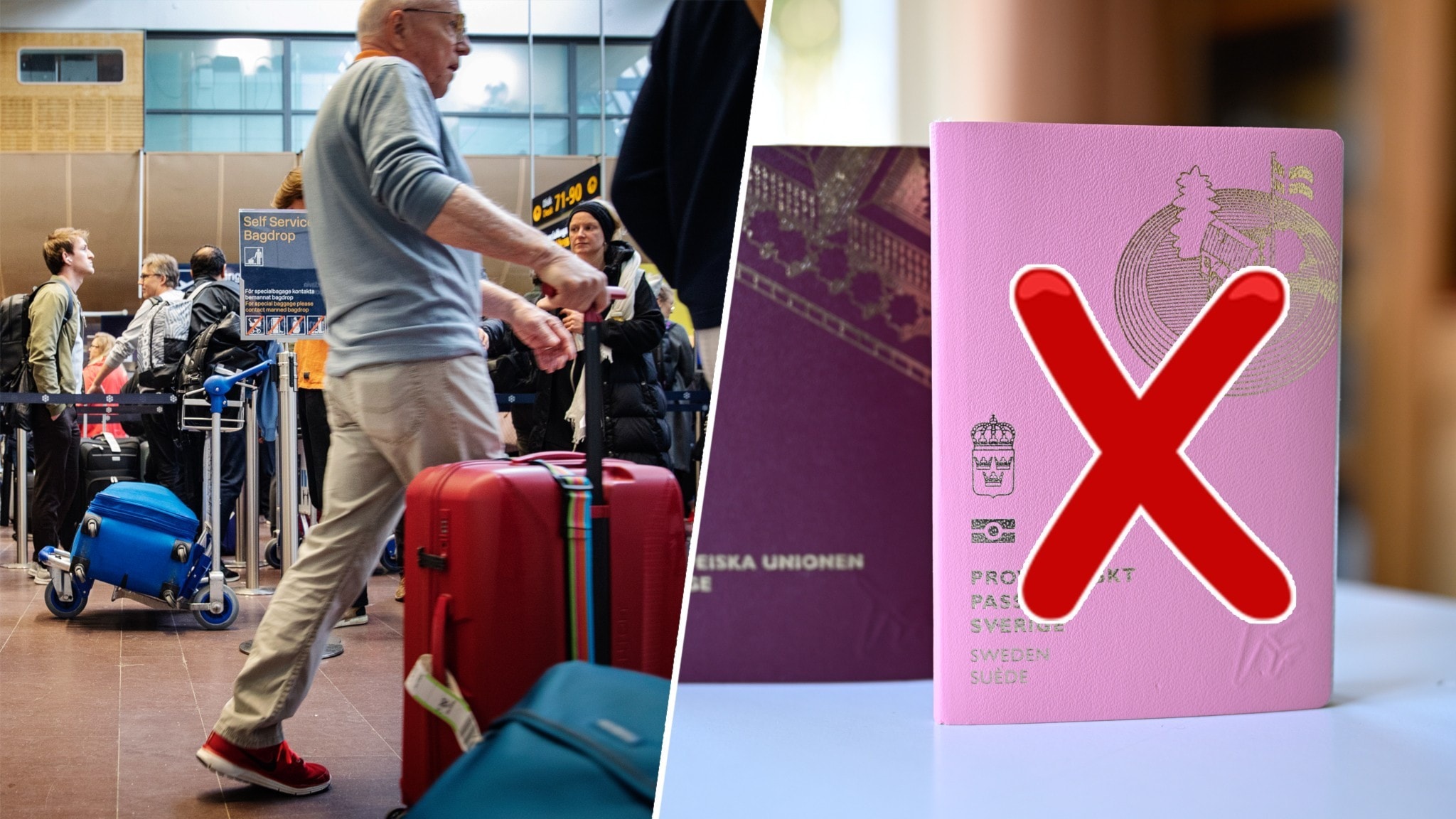 Polisen slutar utfärda provisoriska pass på Arlanda - P4 Uppland ...