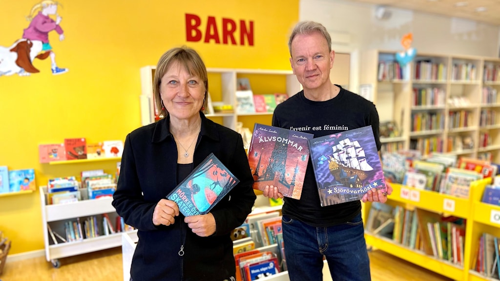 Eva och Mårten pratar med barn om deckare - P4 Örebro | Sveriges Radio