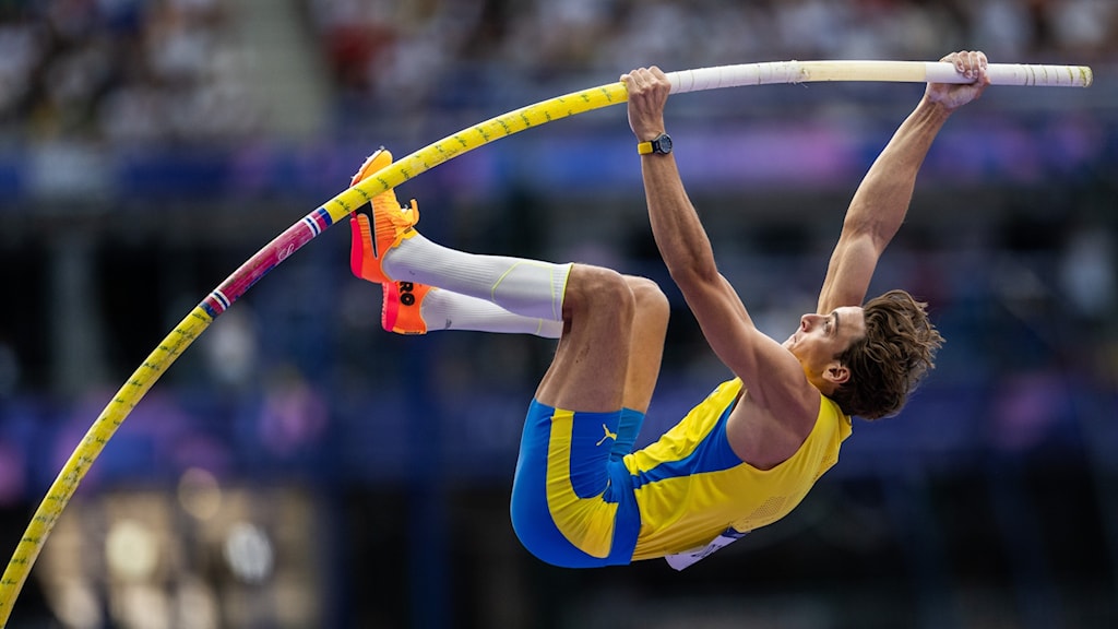 Stavhoppsstjärnan ”Mondo” säkrar finalplats i OS i Paris - P4 Dalarna ...