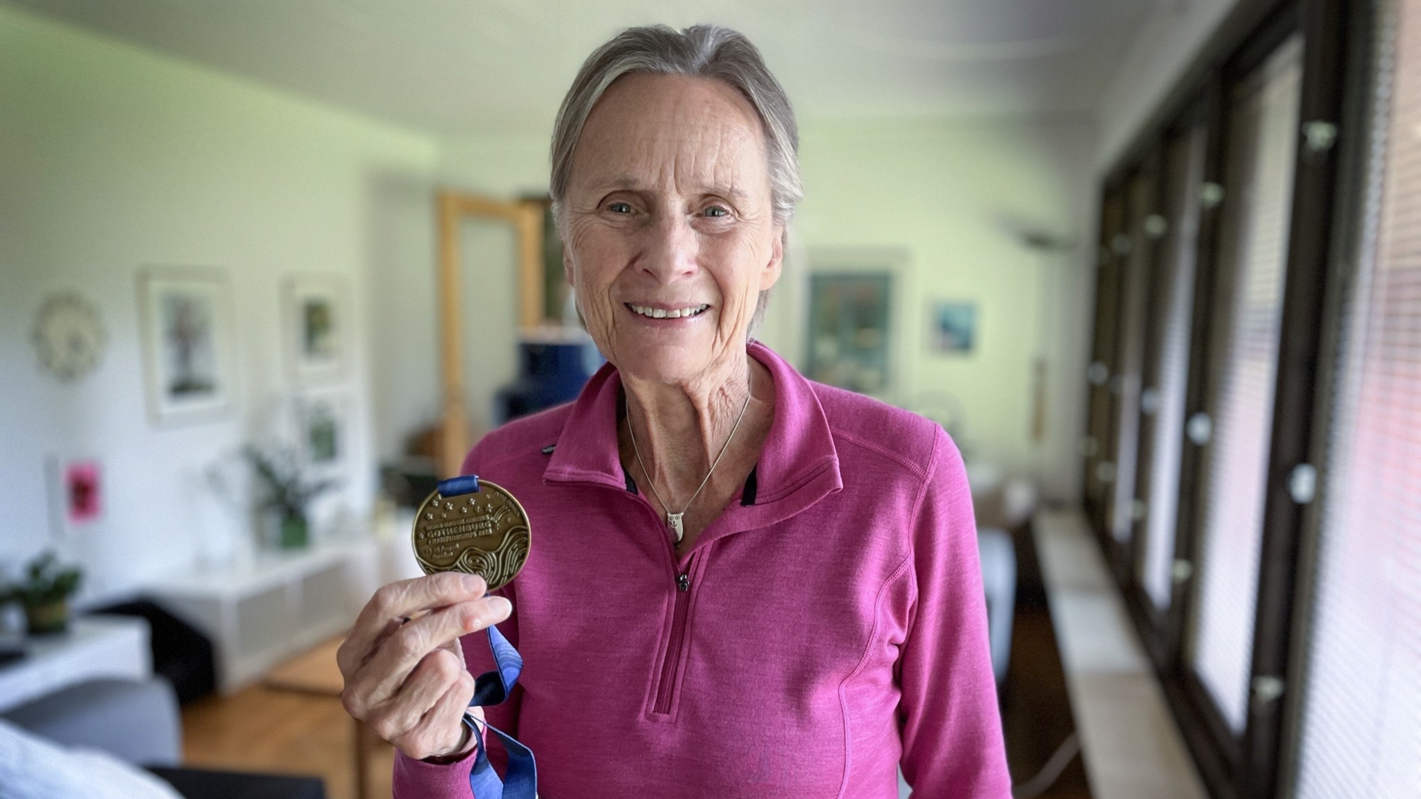 Barbro, 80, snabbast i världen: ”Inte så mycket att fira” | Sveriges Radio
