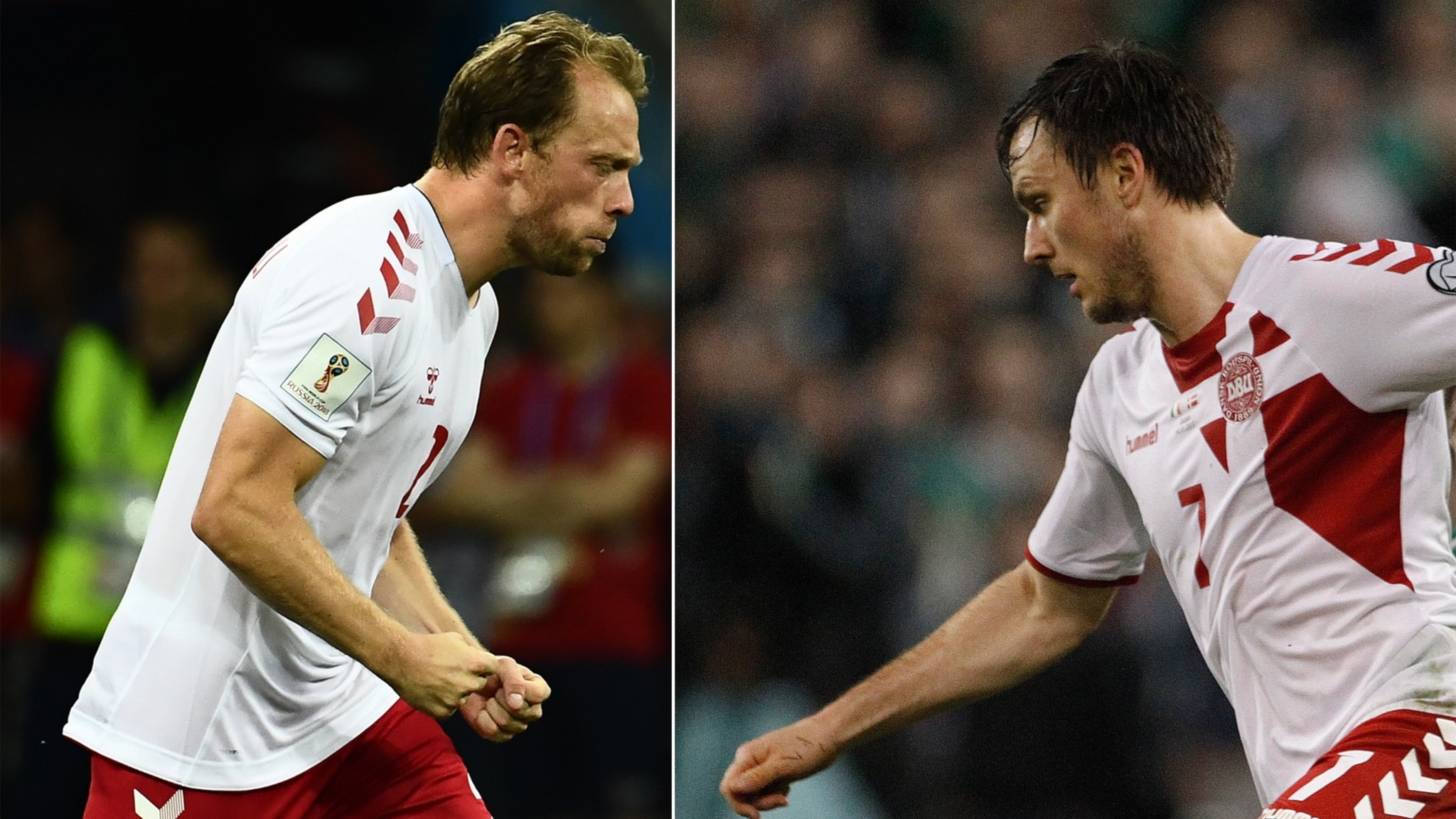 Michael Krohn-Dehli och William Kvist stämplar ut från Danmark ...