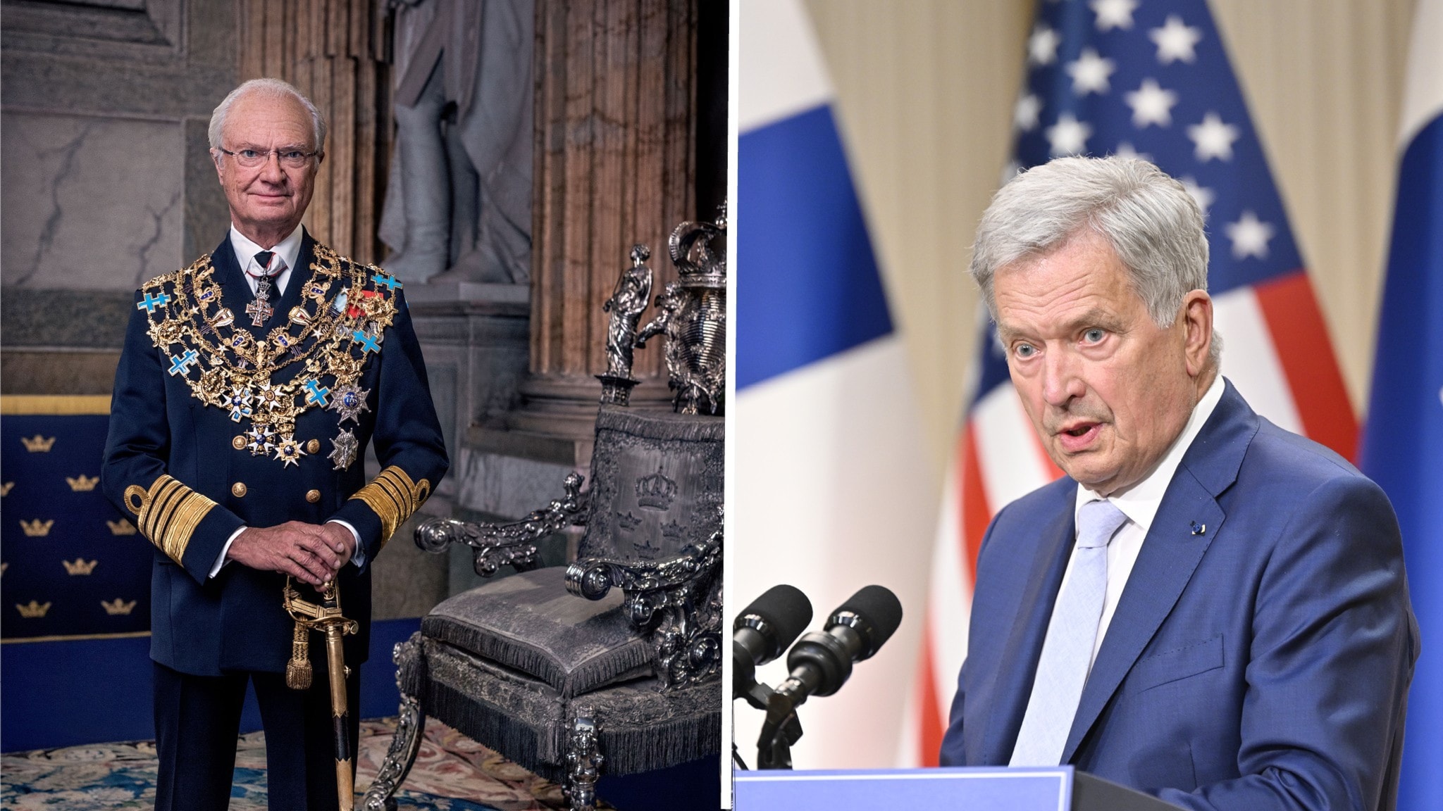 Näin presidentti eroaa kuninkaasta | Sveriges Radio