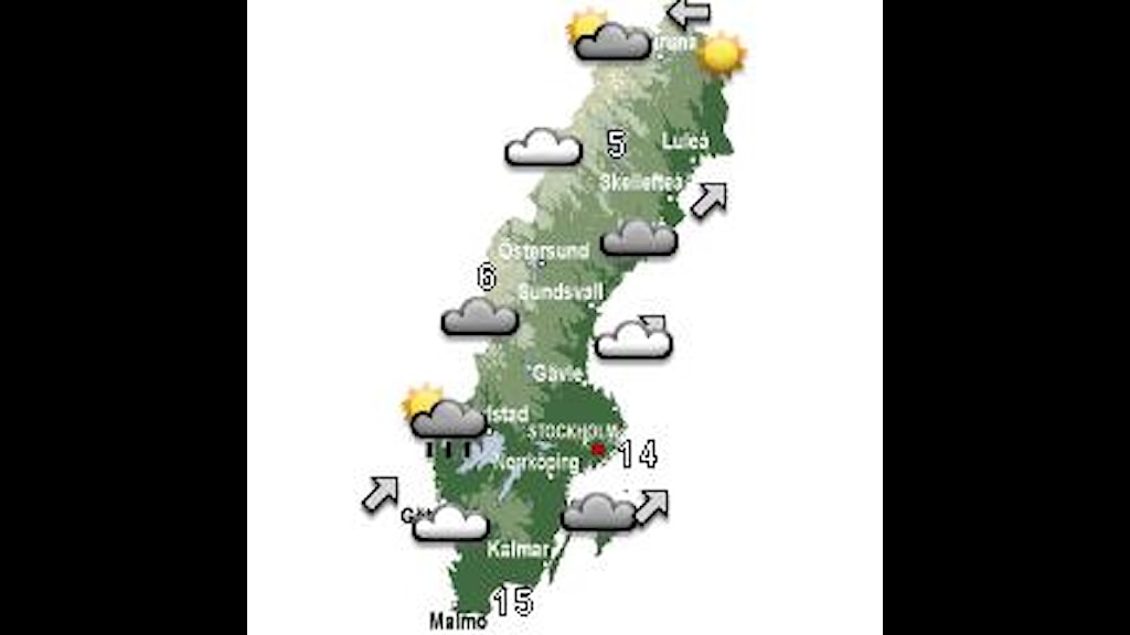 Monday Weather - Radio Sweden | Sveriges Radio