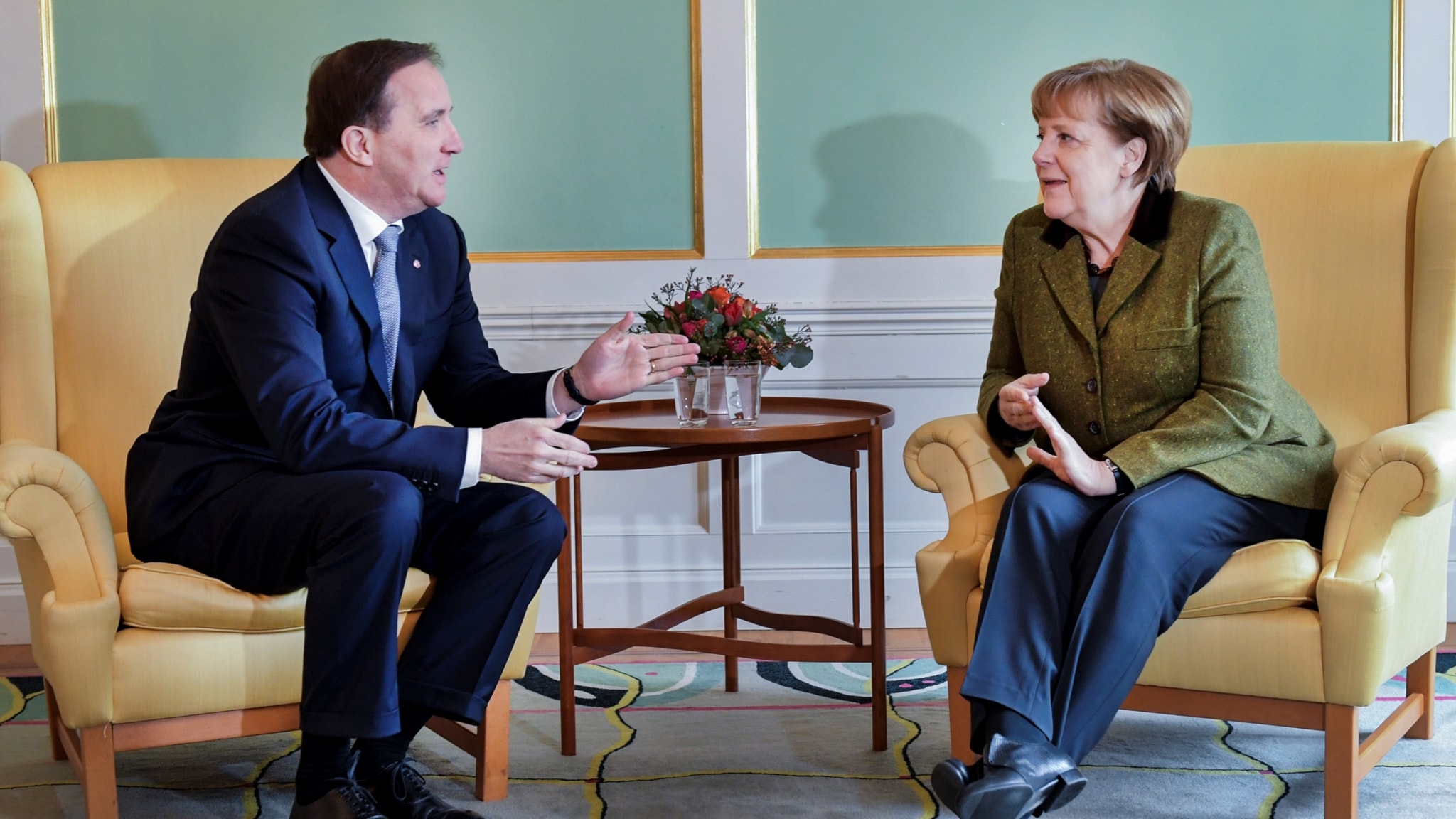 Angela Merkel lands in Stockholm - Radio Sweden | Sveriges Radio