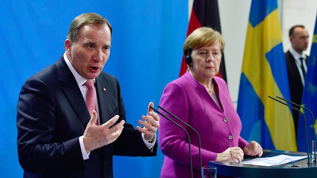 Stefan Löfven iyo Angela Merkel oo kulmey - Radio Sweden Somali ...