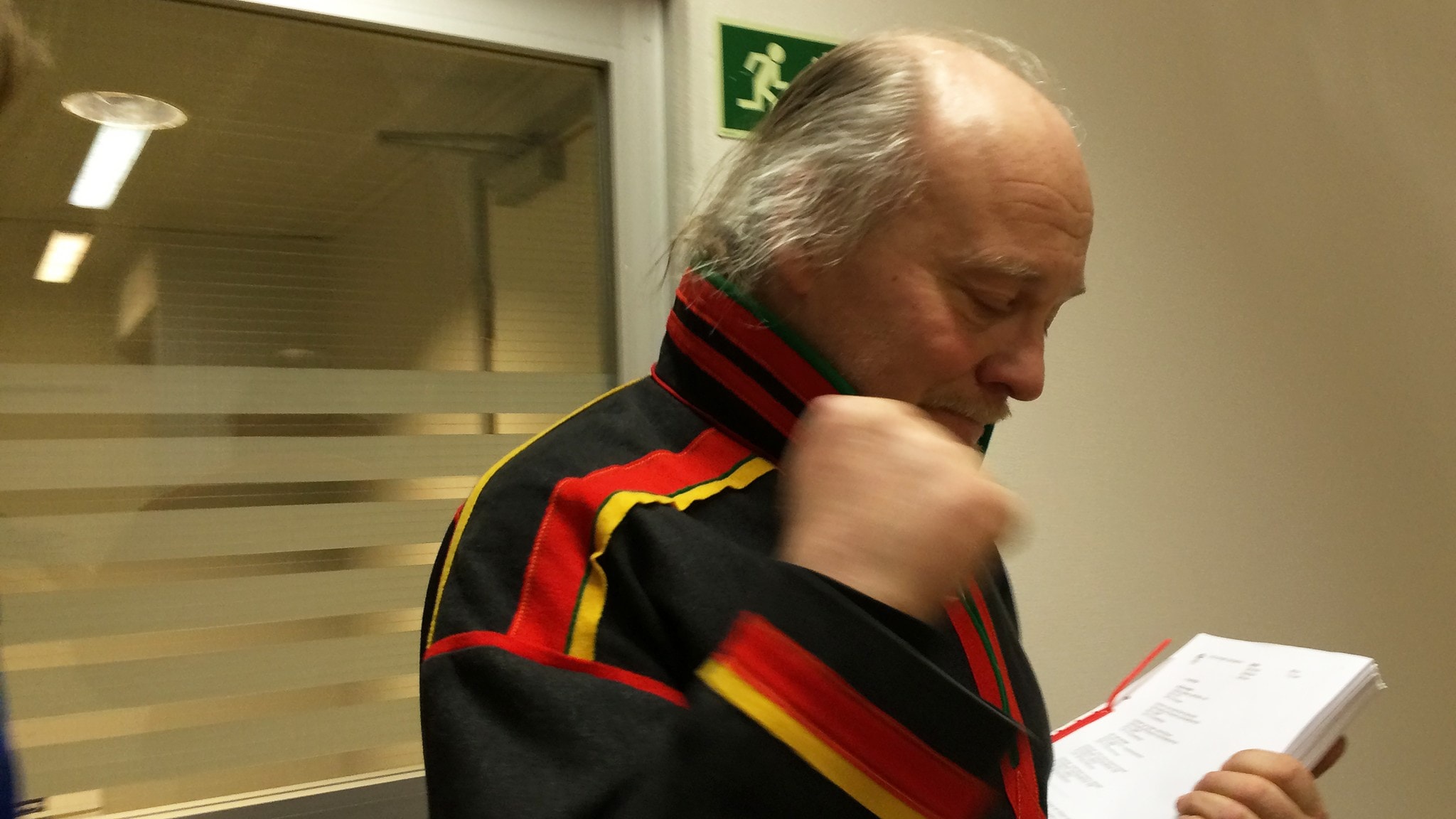 Matti Berg i tårar: Girjas sameby vann målet mot staten - Sameradion ...