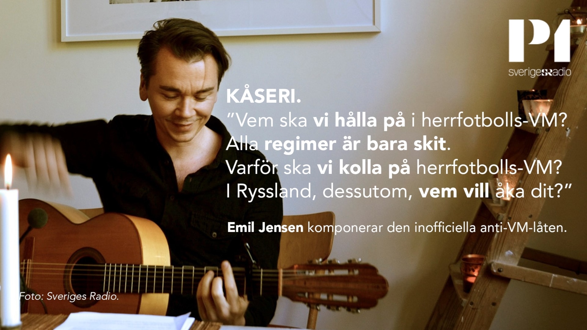 Emil Jensen om varför man inte kan hålla på nån i fotbolls-VM ...