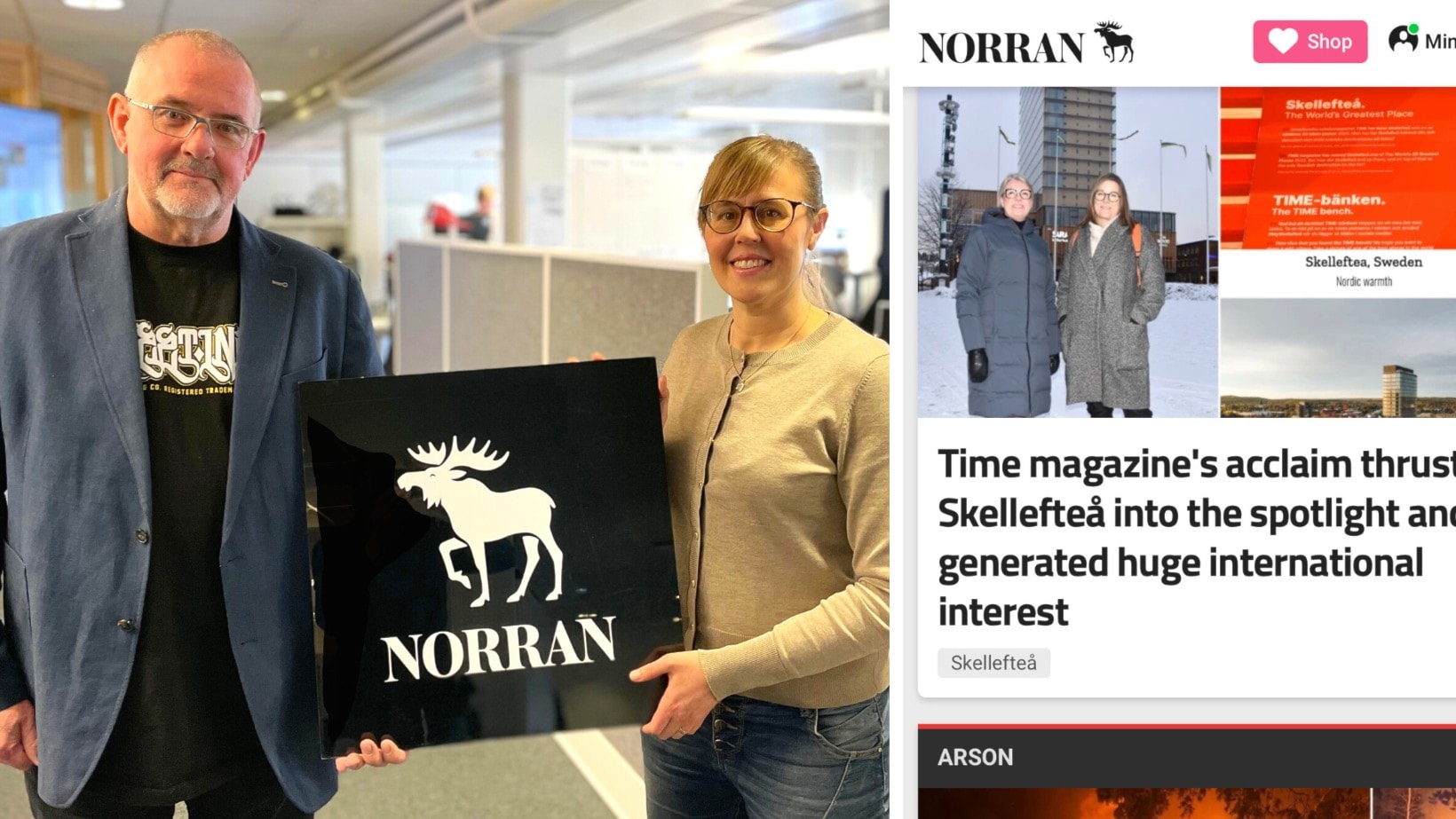 Skellefteå får lokala nyheter på engelska - Kulturnytt | Sveriges Radio