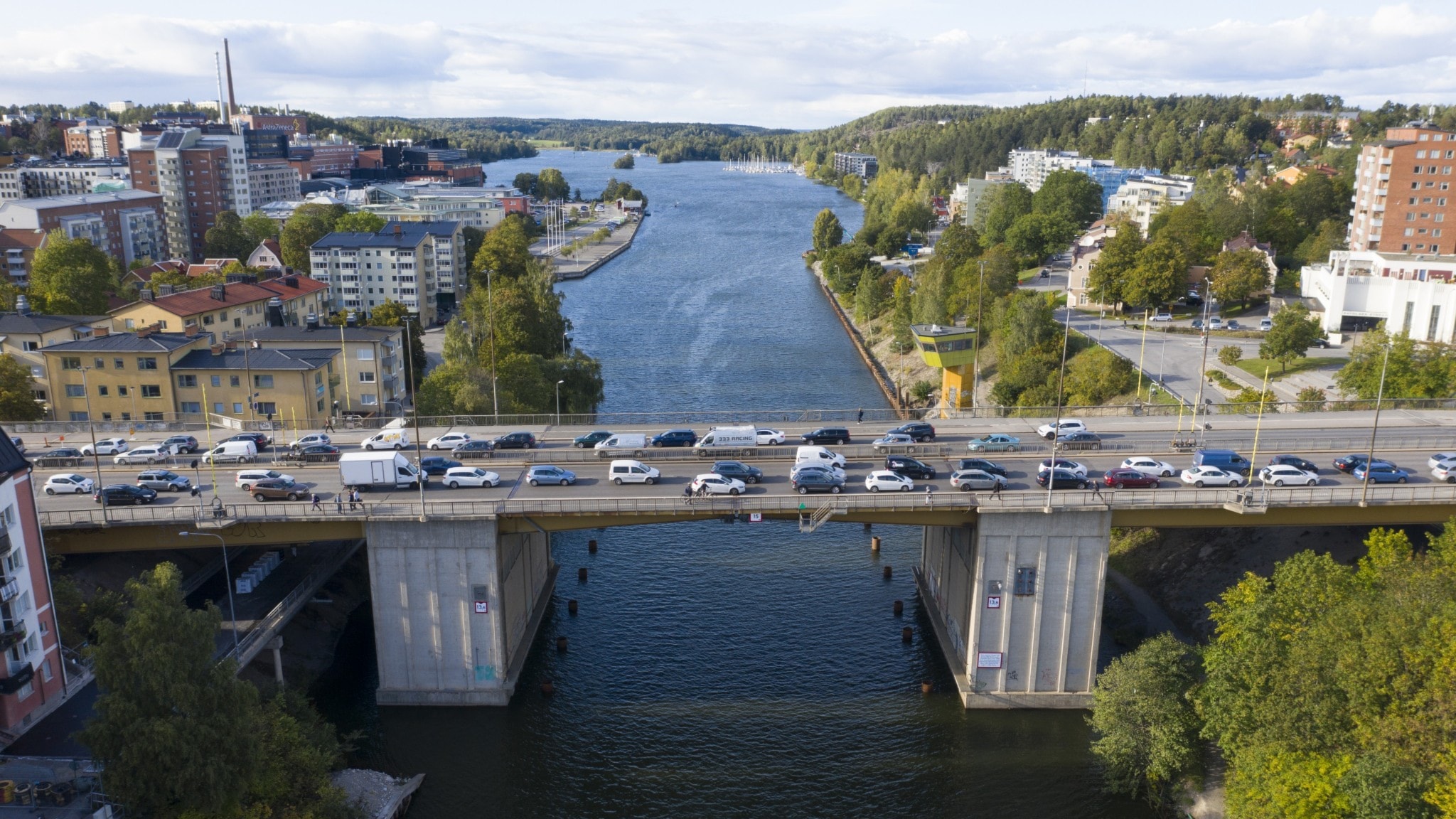 Fortsatta trafikproblem med klaffbro i Södertälje centrum - P4 ...
