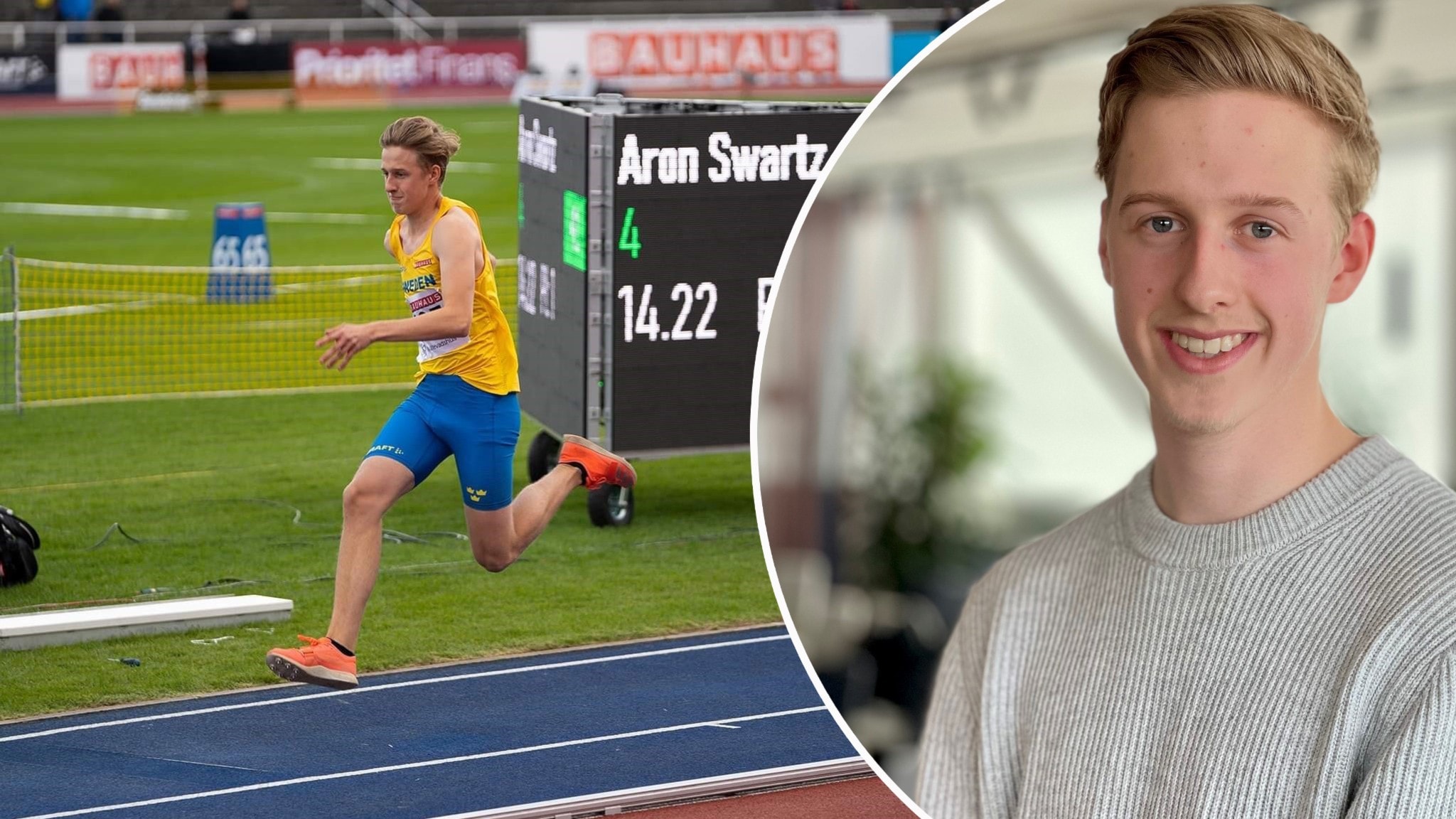 Idrottstalangen Aron Swartz: "Lagom med press är bra" - P4 Jämtland ...
