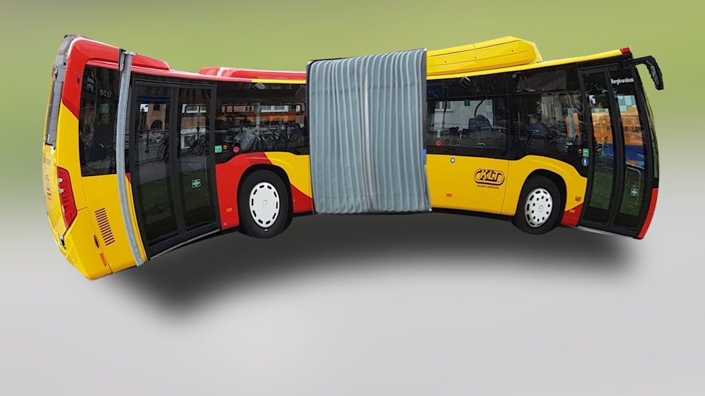 Fler ska få plats – KLT inför dragspelbussar i Kalmar - P4 Kalmar ...