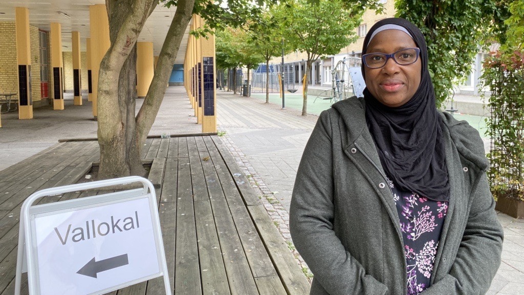 Aisha Diallo röstar i Nyfors: "Viktigaste är trygghet för mina barn ...
