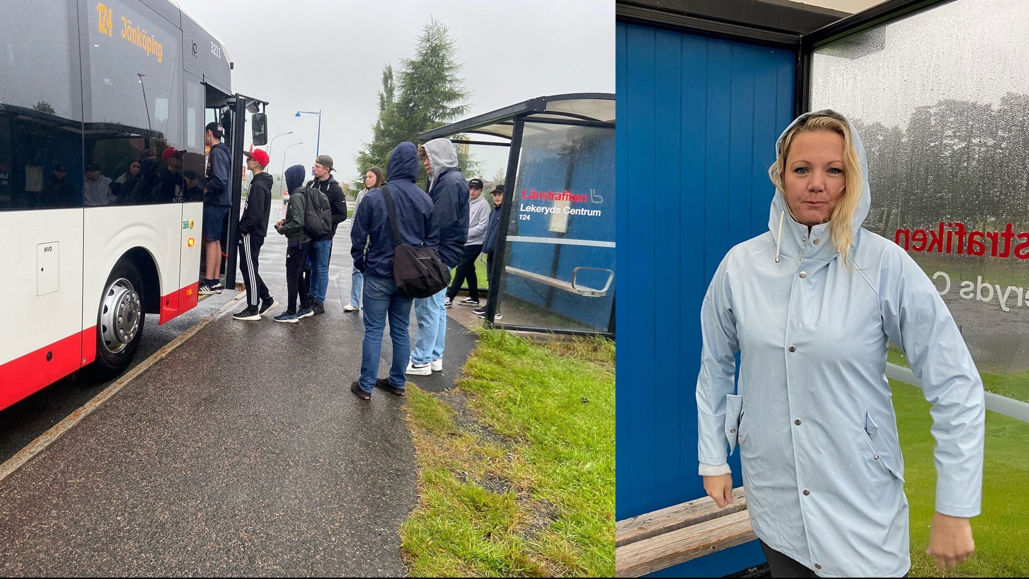 Trångt på bussen när skolan startar: "De står som packade sillar " - P4 ...