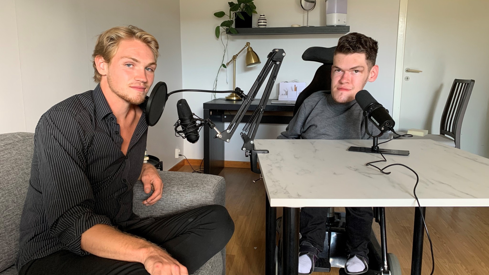 Olle och Erik startar podden "Torka mig i röven" | Sveriges Radio