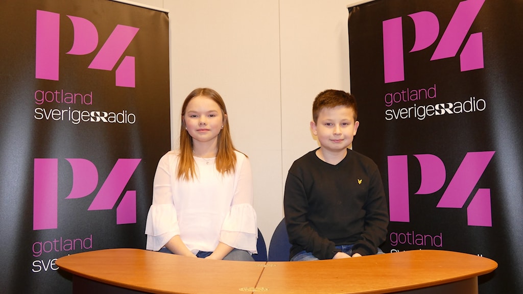 Agnes och Theo tävlar för Vänge i Vi i femman - P4 Gotland | Sveriges Radio