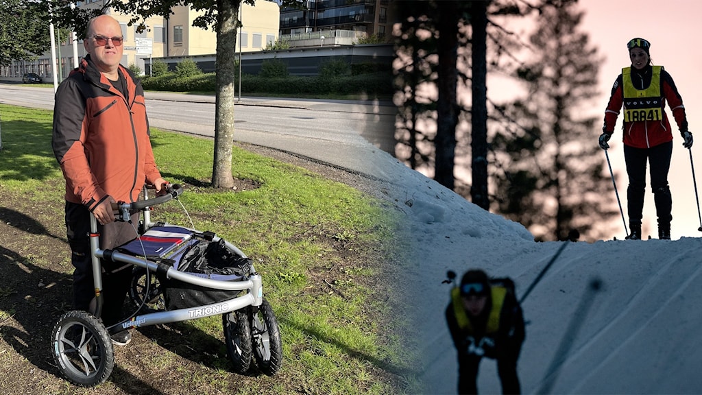 Robert ska gå ett halvt Vasalopp – med rullator - P4 Sjuhärad ...