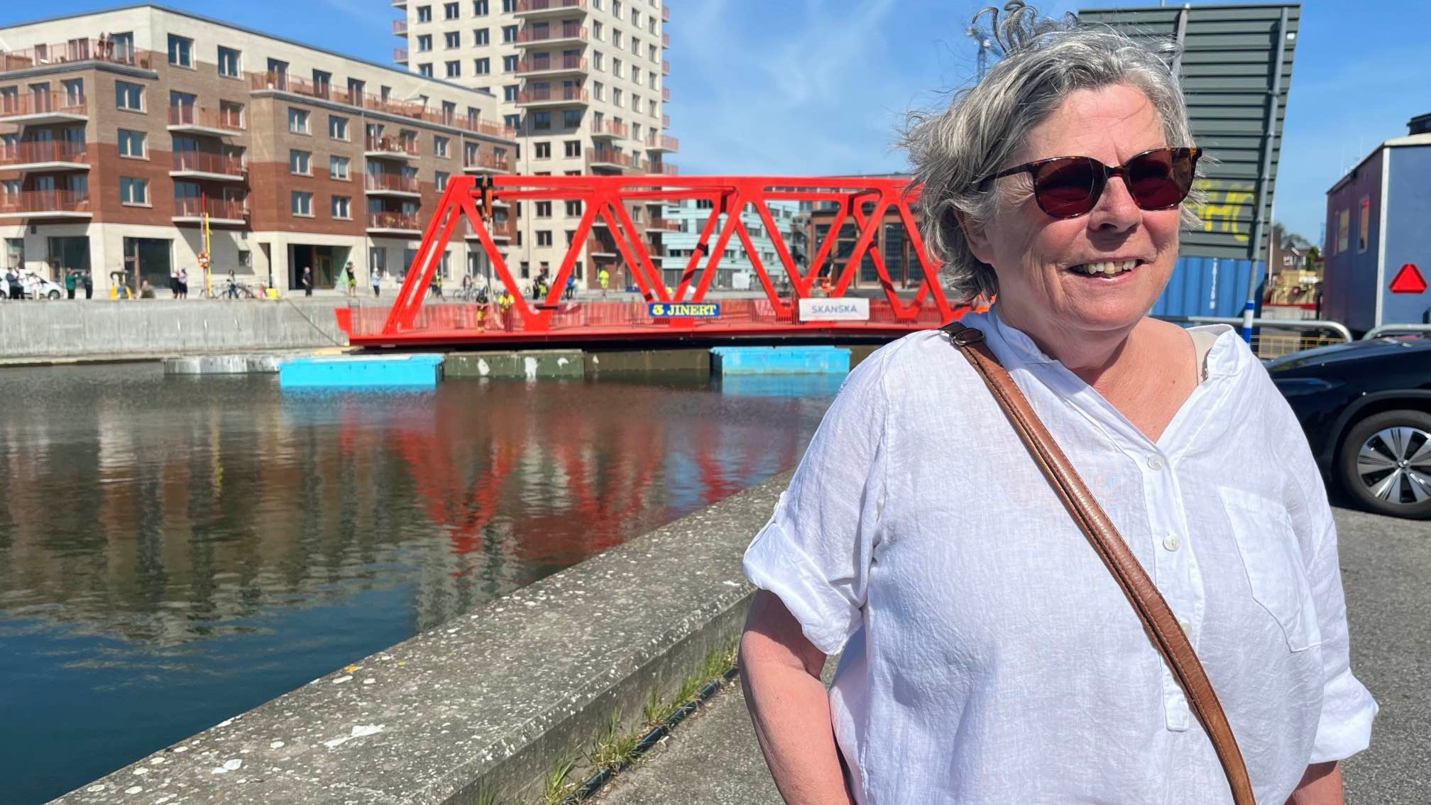 Nu är Malmös nya bro på plats: ”Lilla San Francisco” | Sveriges Radio