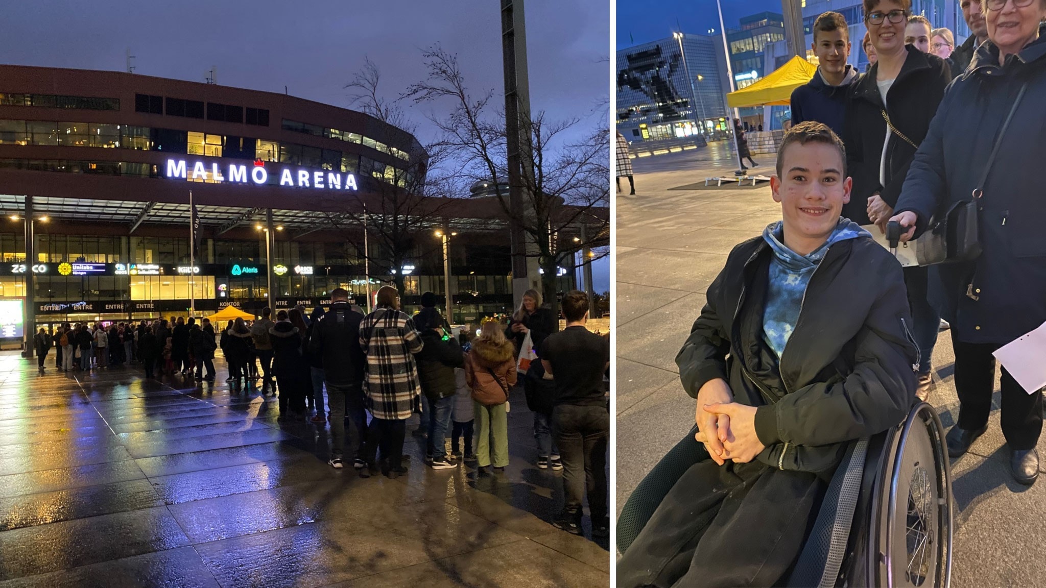 David var först i kön till genrepet: "Stämningen – den är magisk" - P4 ...