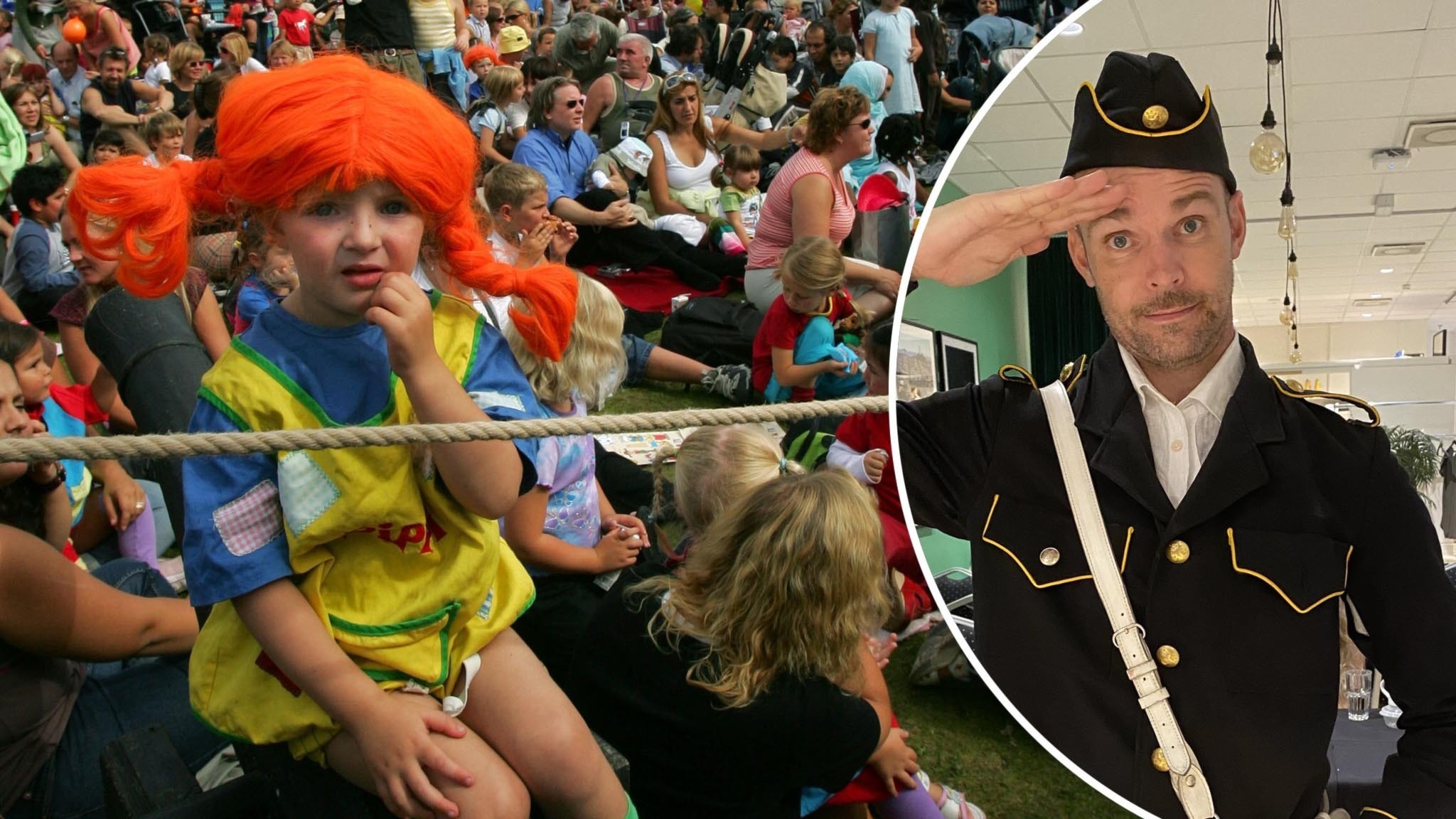 Douglas spelar Klang i Pippi-show: "Viss färdighet med batongen" - P4 ...