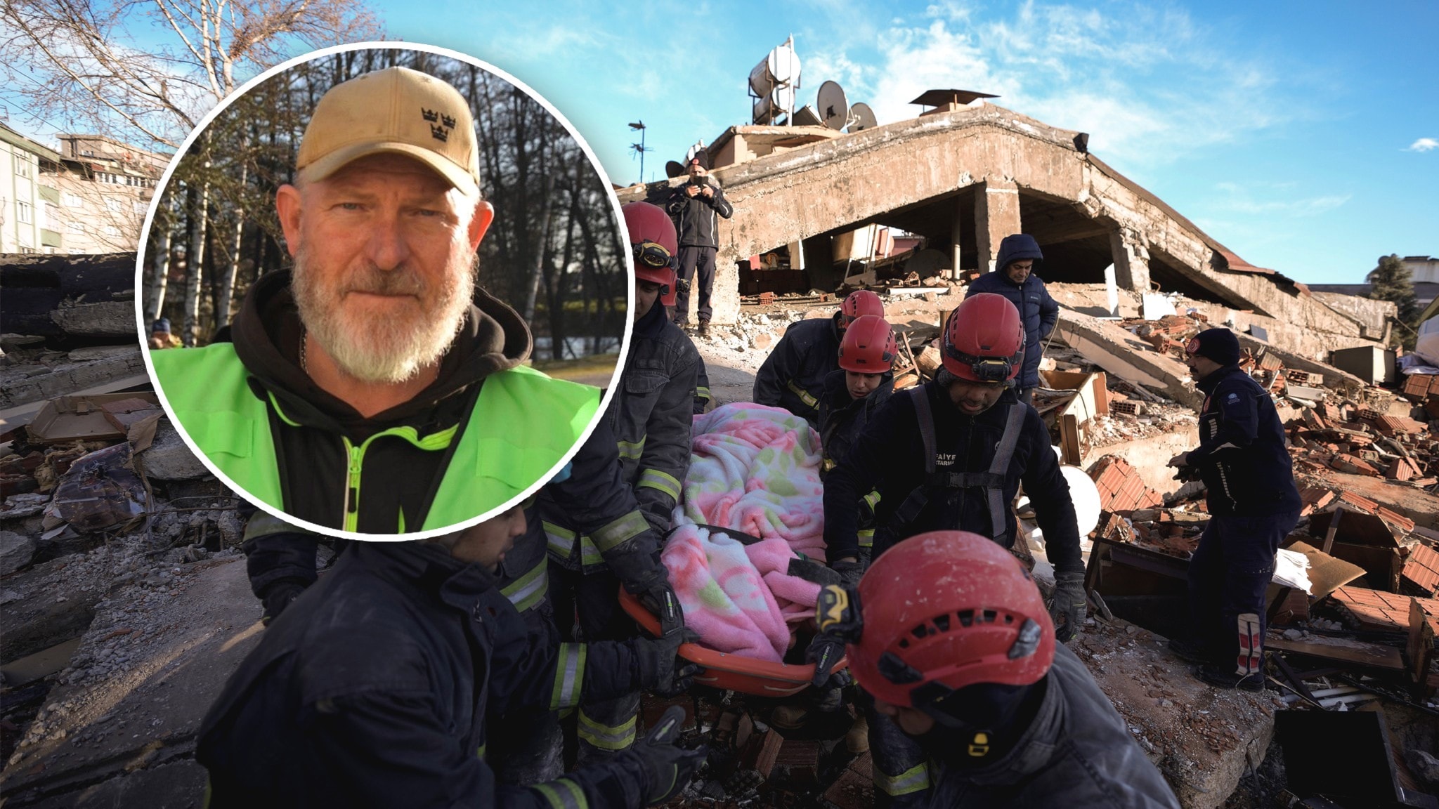 Jan-Olof om att söka efter levande i rasmassor: "Om så bara ett enda ...