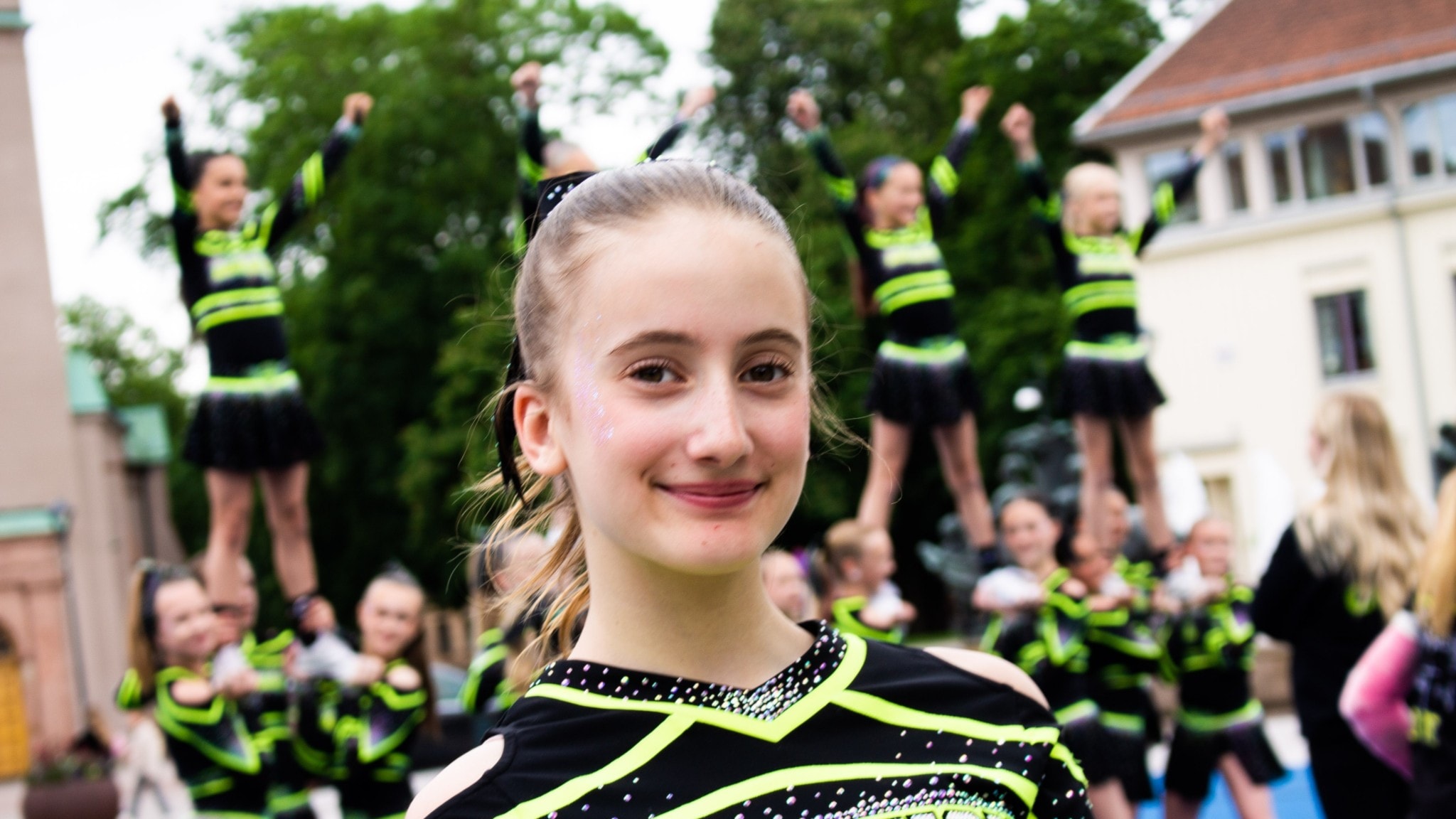Cheerleading växer – Lavida, 12, fastnade direkt | Sveriges Radio