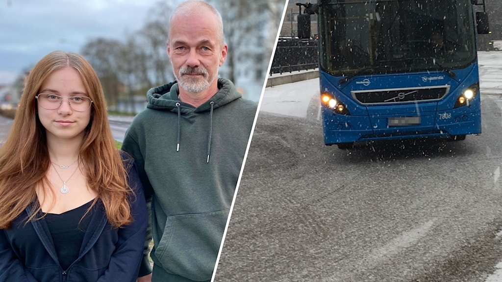16-åriga Embla tvingades stå – då krockade bussen med en lastbil - P4 ...