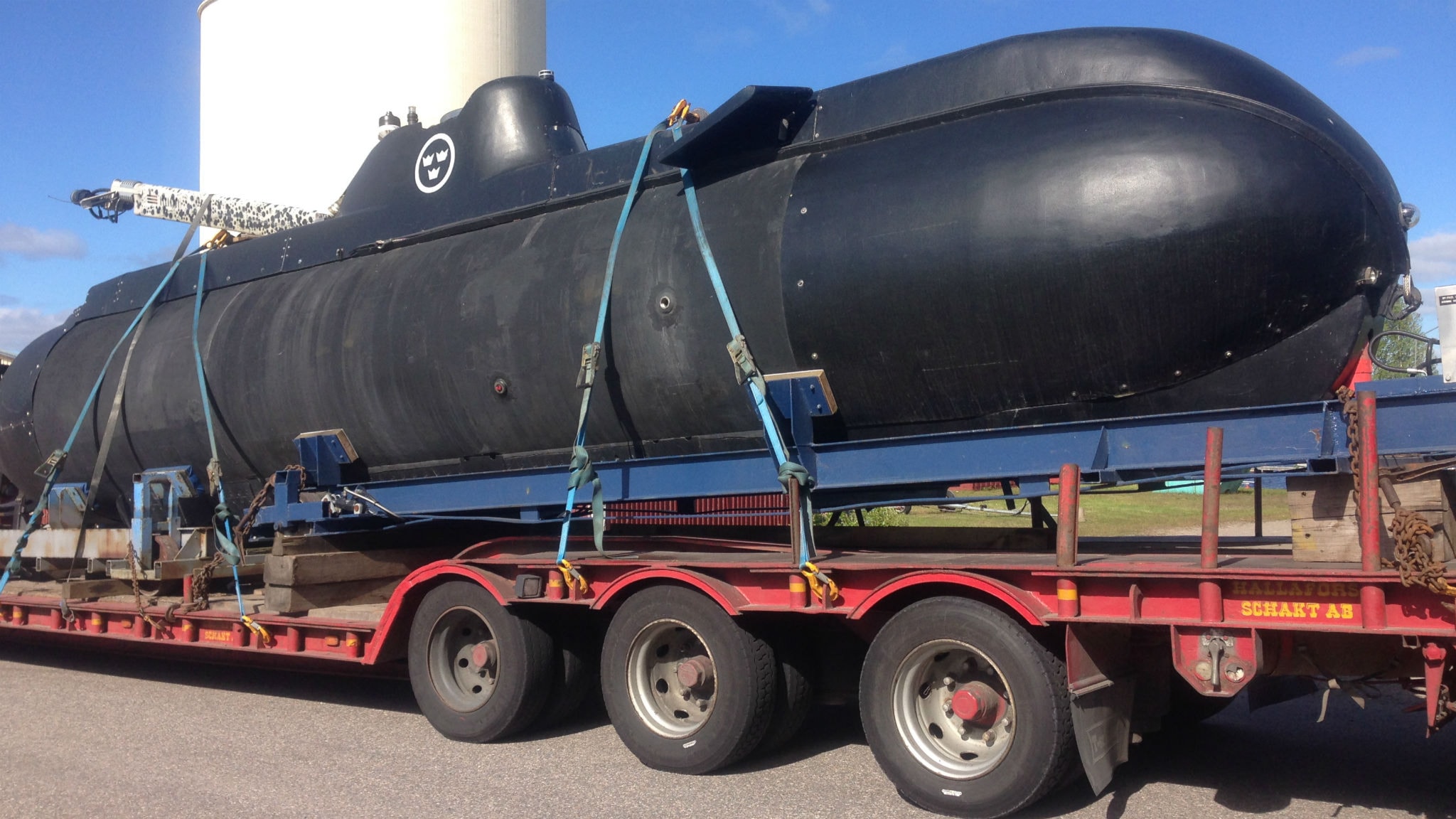 U-båten Spiggen på plats - P4 Norrbotten | Sveriges Radio