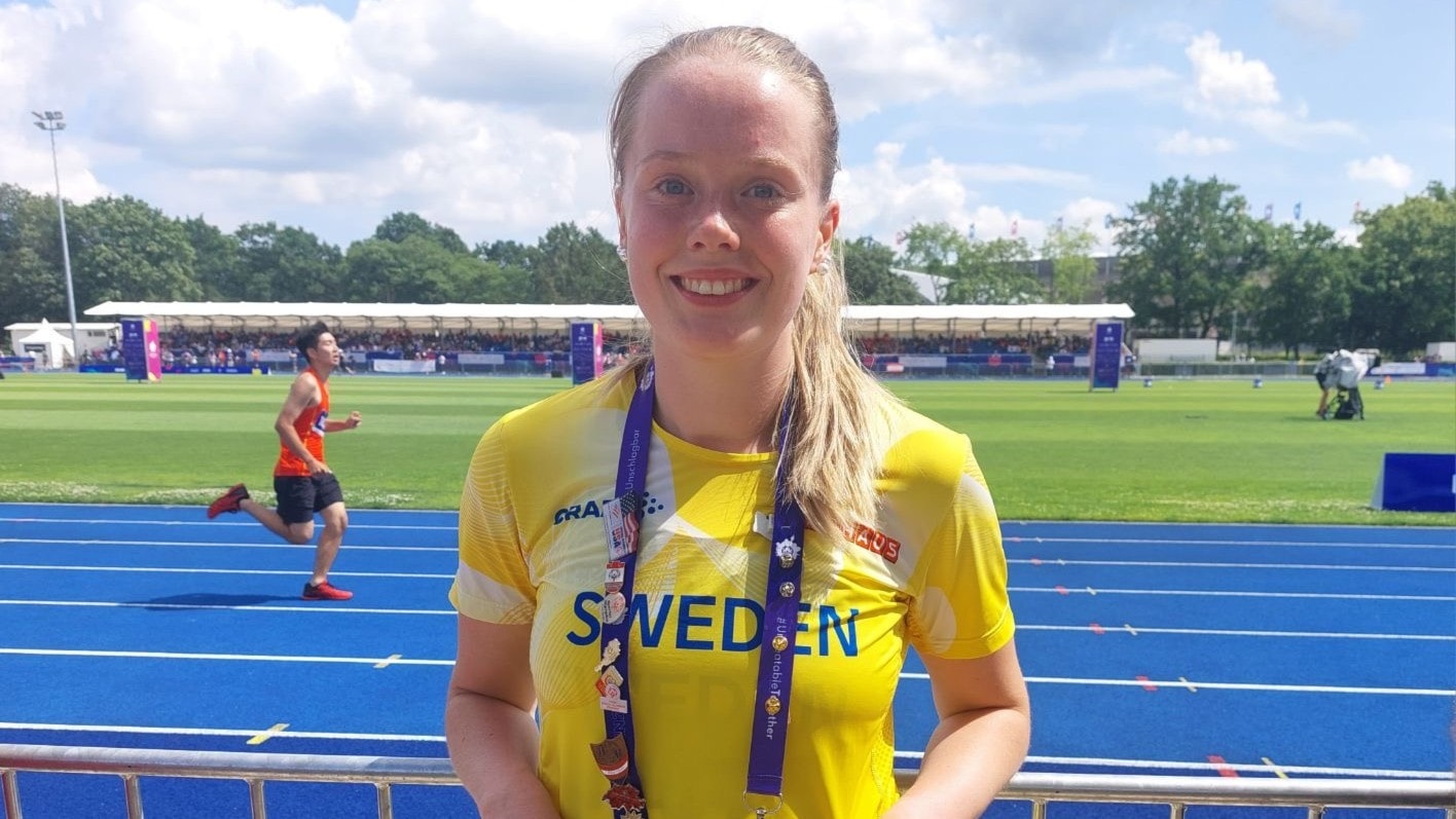 Pangstart för Bollnäshoppet Lina i Berlin - P4 Gävleborg | Sveriges Radio