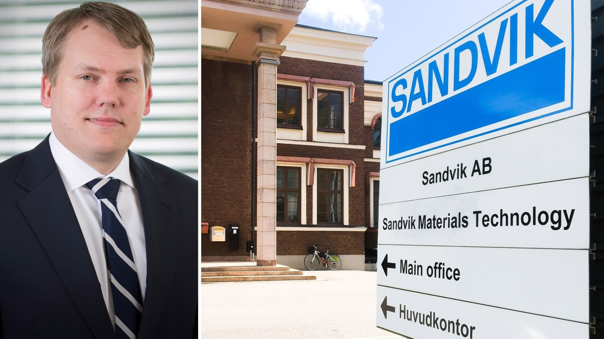 Han blir ny vd på Sandvik - P4 Gävleborg | Sveriges Radio