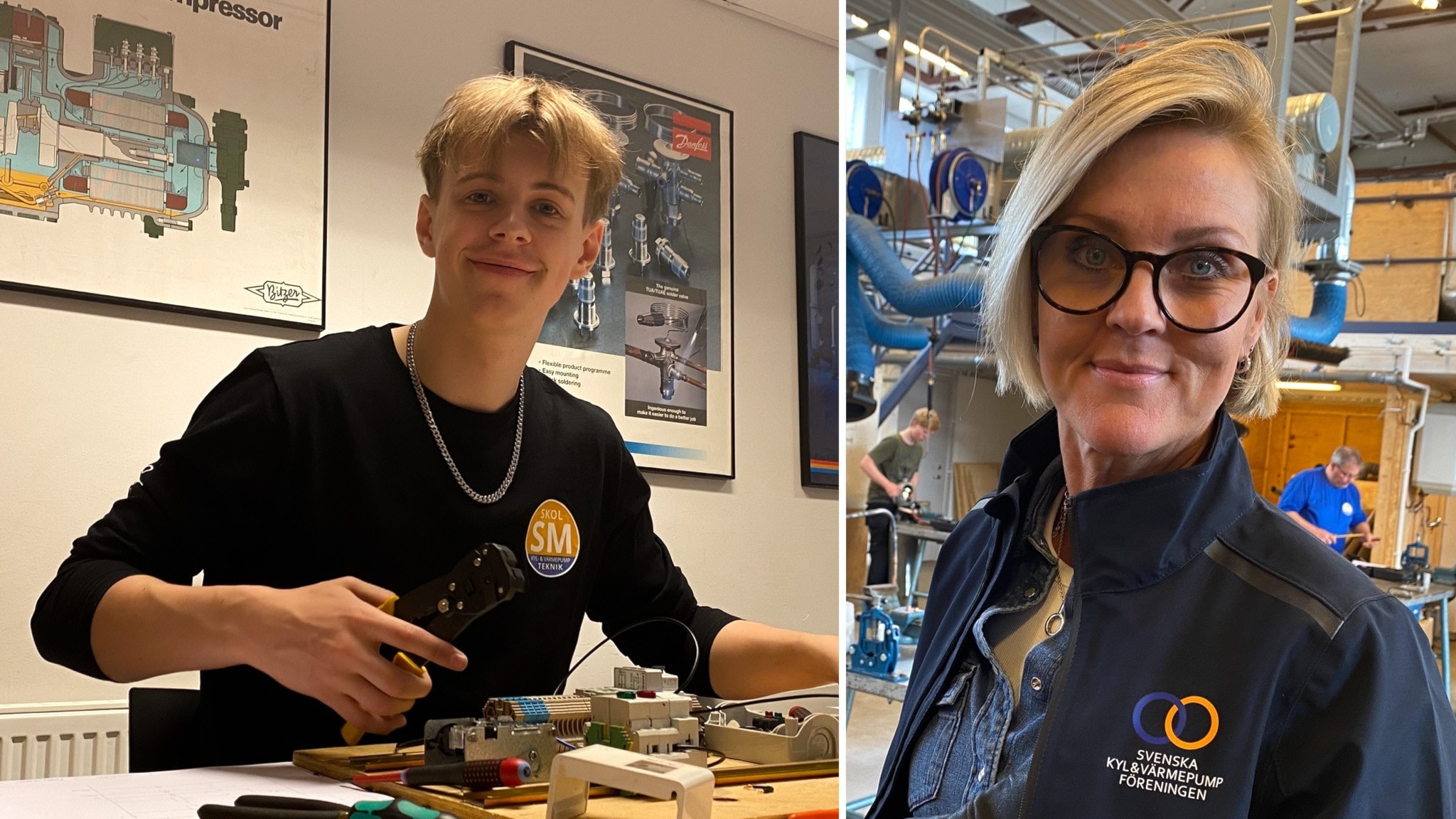 Skol-SM i kyl- och värmepump avgörs i Gävle: Ett bristyrke | Sveriges Radio