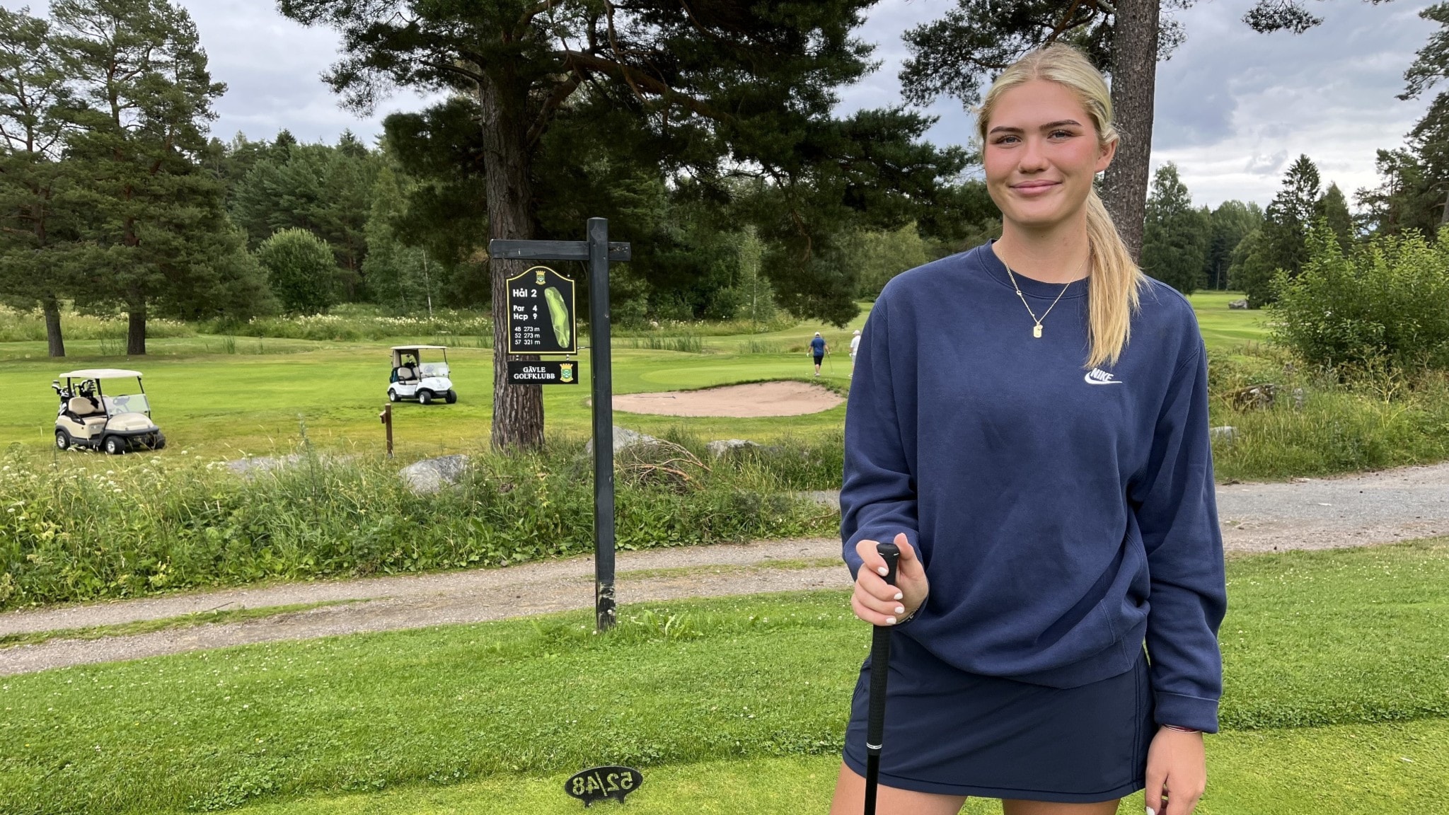 Hole-in-one på ett par 4 – Edit slog till med sällsynta bedriften - P4 ...