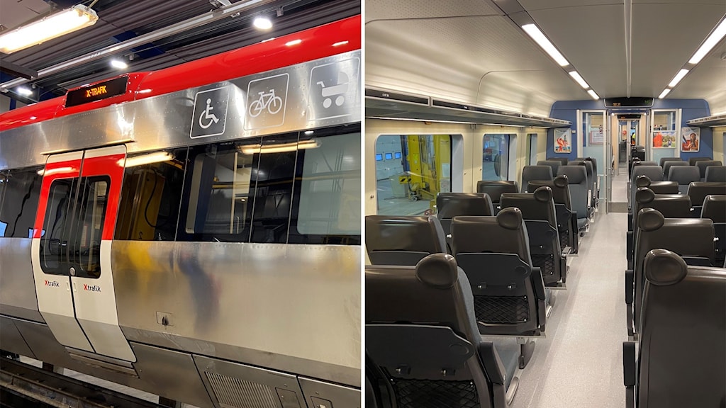 Första X-tåget färdigrenoverat - P4 Gävleborg | Sveriges Radio